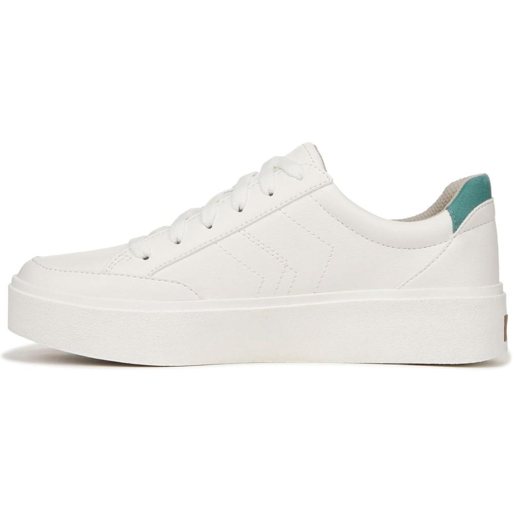 Dr. Scholl’s Work Womens Madison Lace(White Green) - Dr. Scholl's